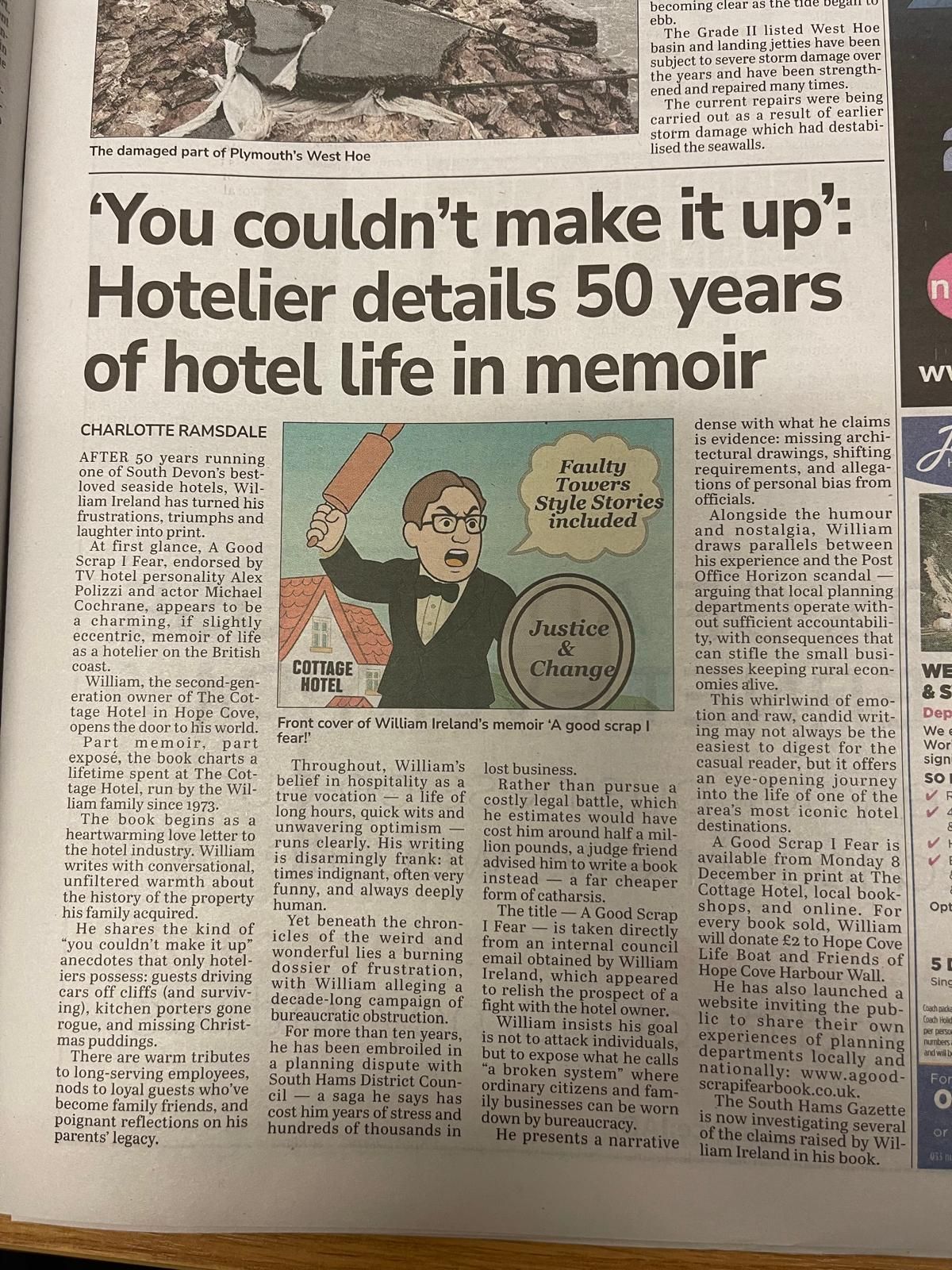 News Flash ! - Kingsbridge & Salcombe Gazette Published 18th December 2025