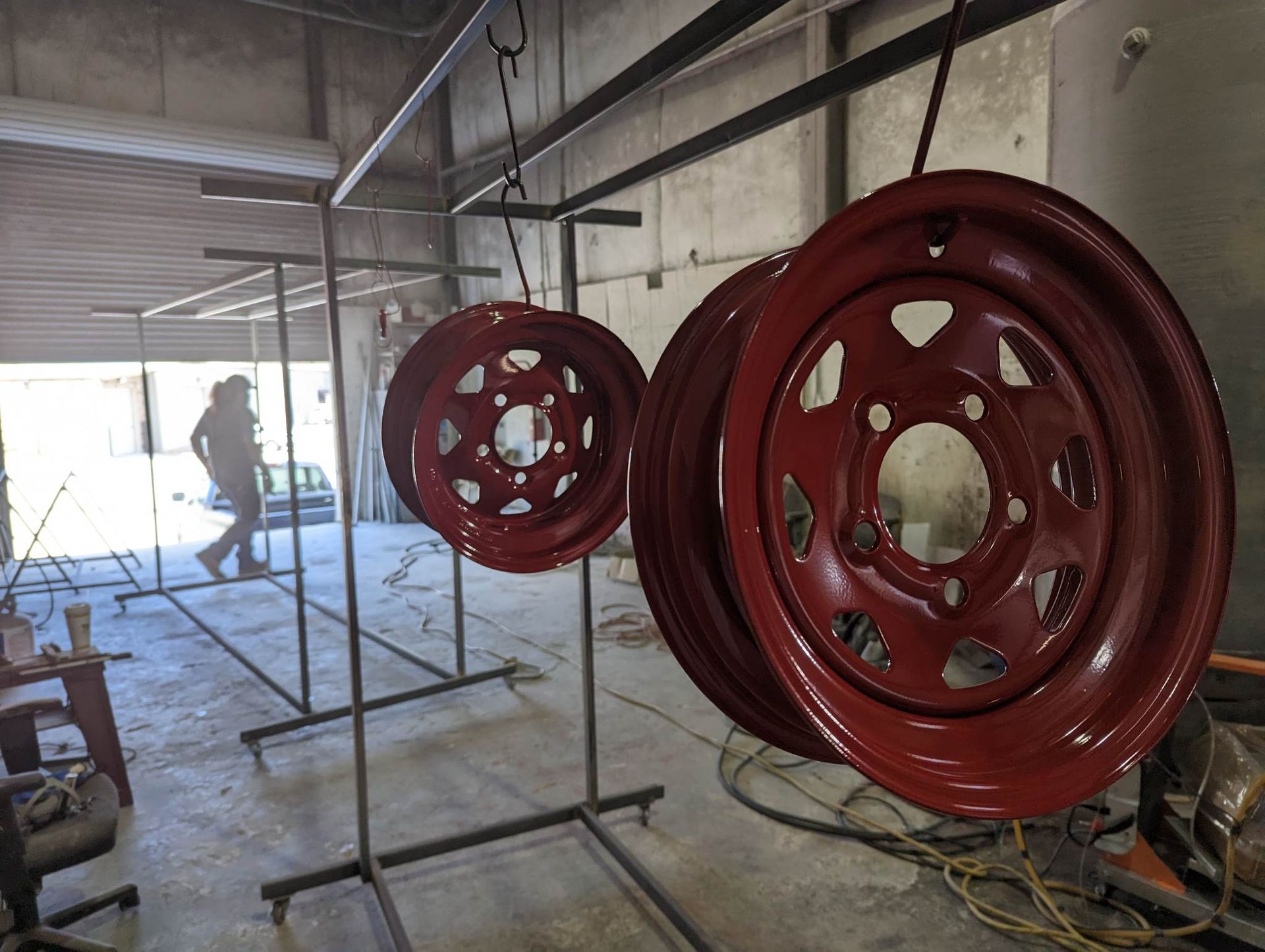 Powder coating projects