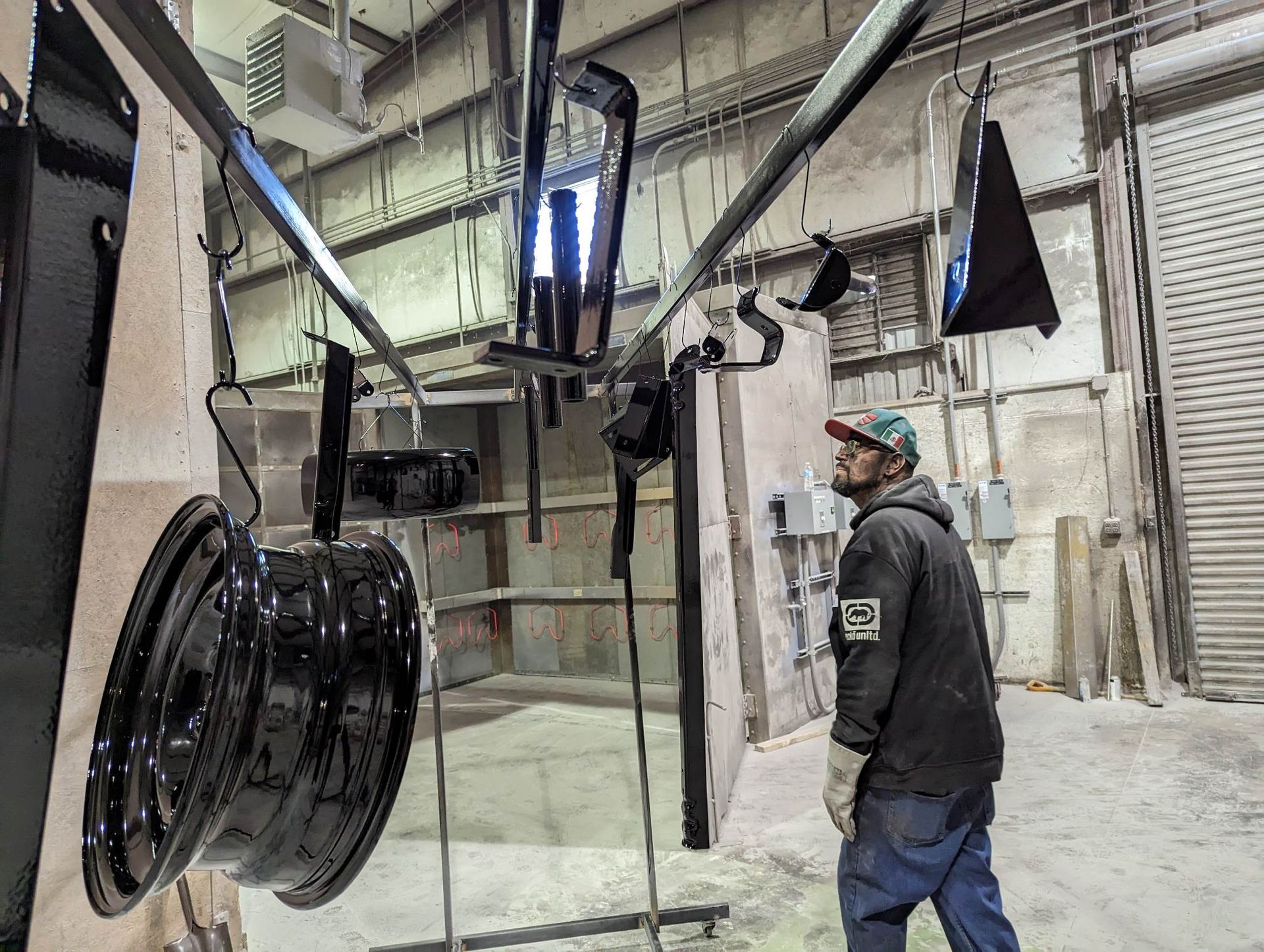 Powder coating projects