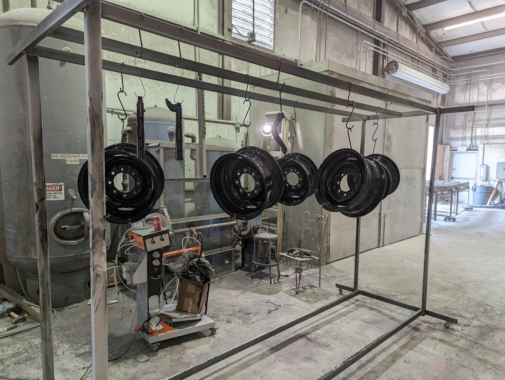 Powder coating projects