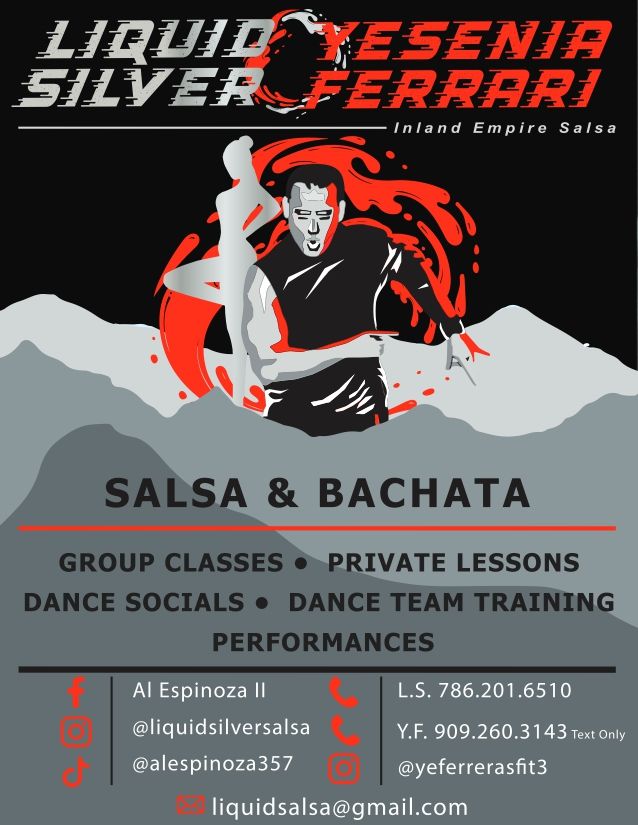 Salsa Dance Studio in San Bernardino, CA | Liquid Silver Salsa