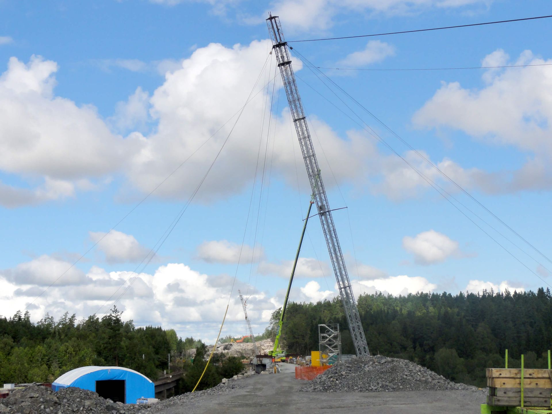 Nigg Seilbahnen | Kabelkran Projekt