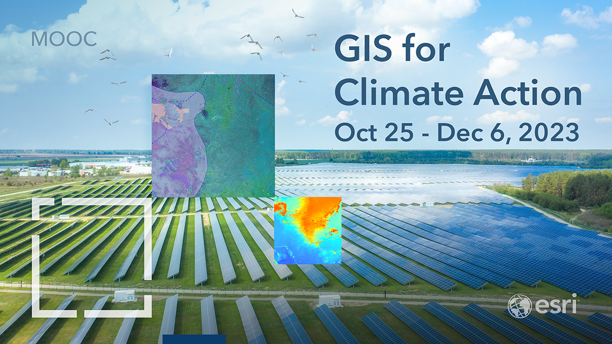 Gratis Online Kursus i oktober: GIS for Climate action