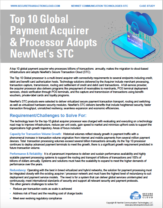 NewNet | NewNet Secure Transactions | Leading Cloud Payment Solution Provider