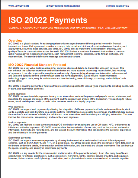 NewNet | NewNet Secure Transactions | Leading Cloud Payment Solution Provider