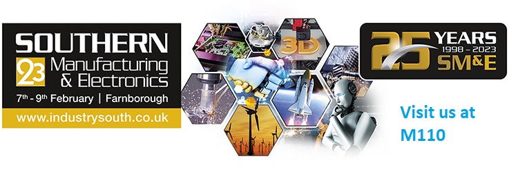 Utställning Southern Manufacturing & Electronics 2023 i UK