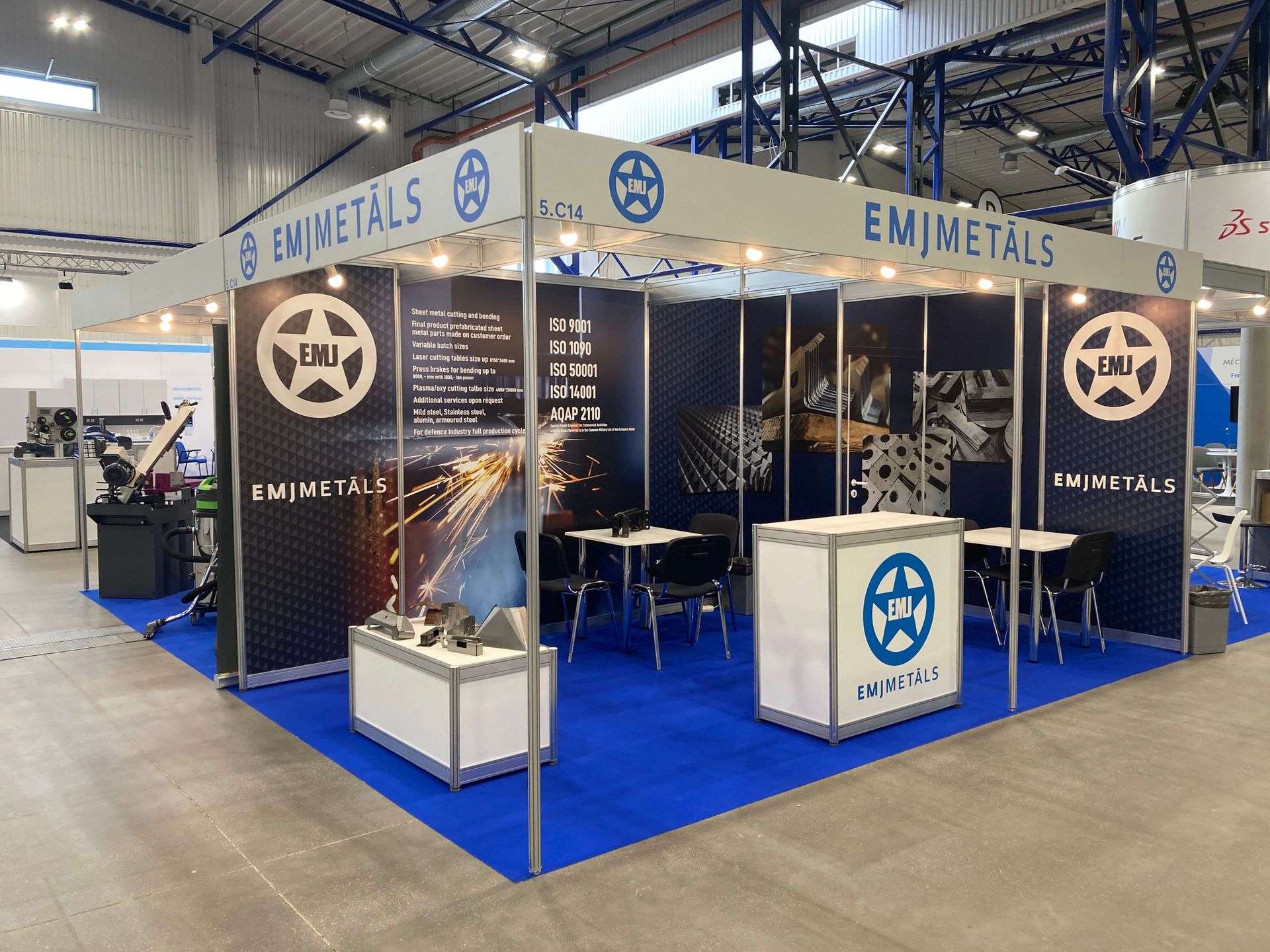 "EMJ Metāls" SIA nahm an der Ausstellung BALTTECHNKA 2024 in Litauen statt