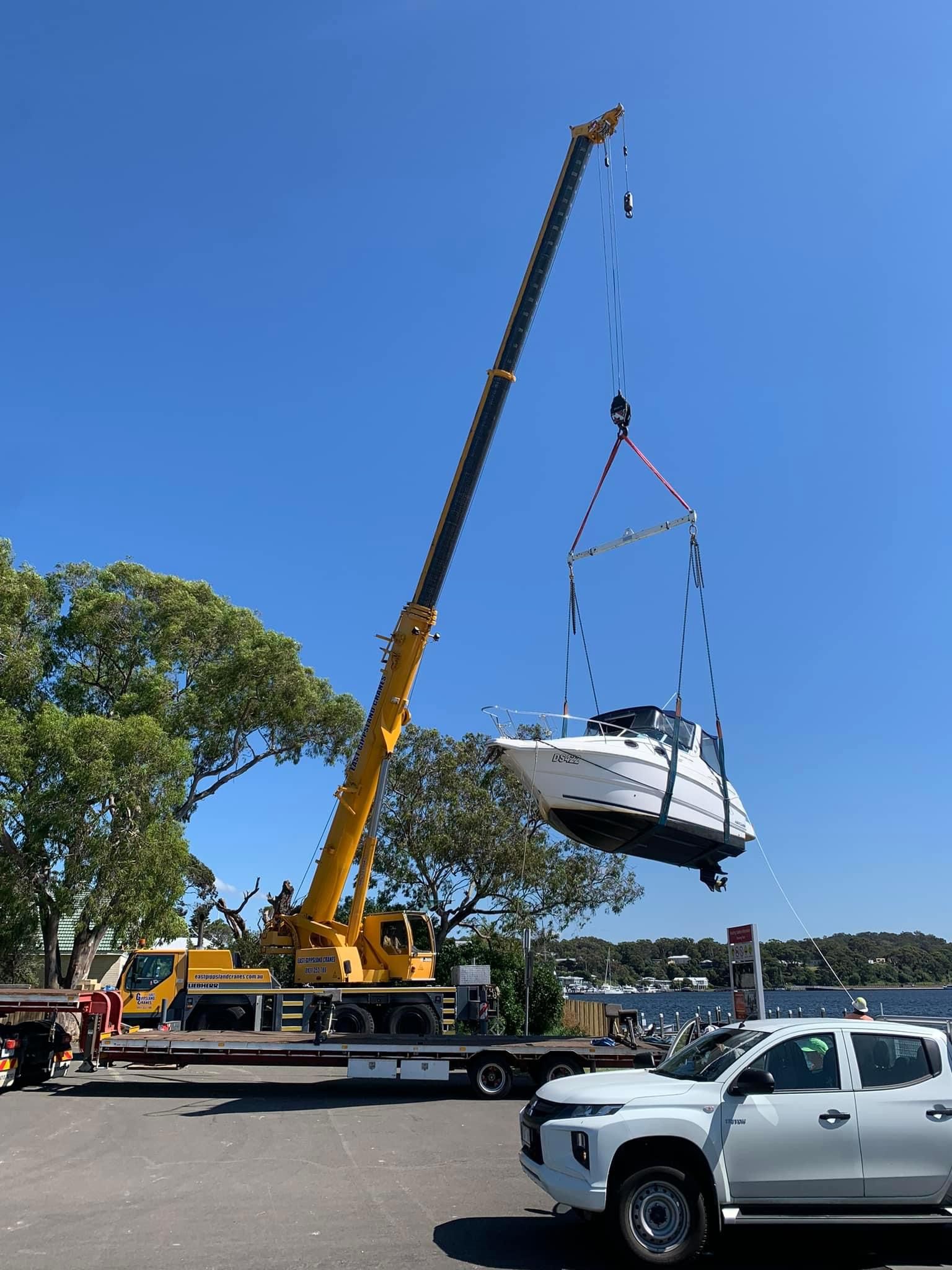 55t Liebherr Crane Hire Services | Bairnsdale, VIC | EGC