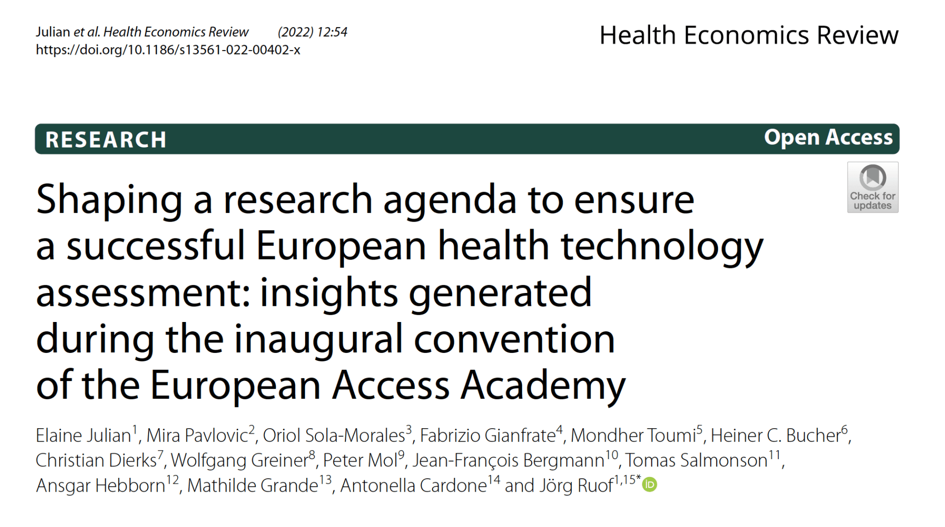 EAA - European Access Academy