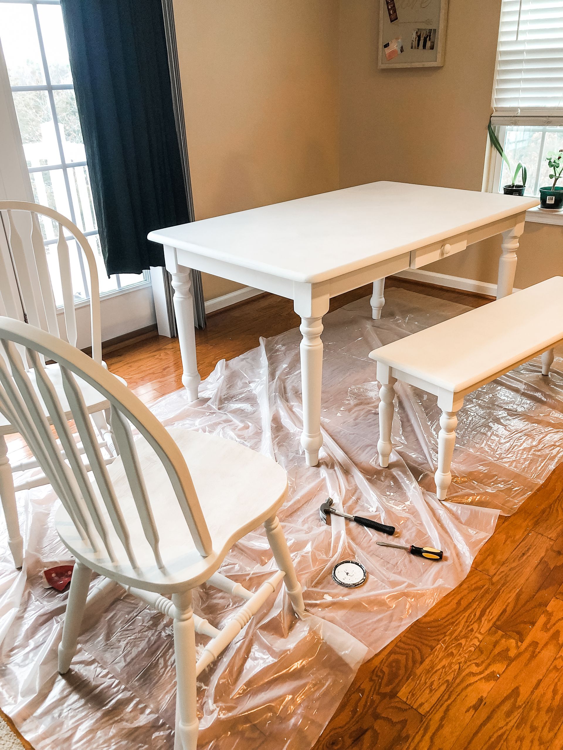 Kitchen Table Makeover