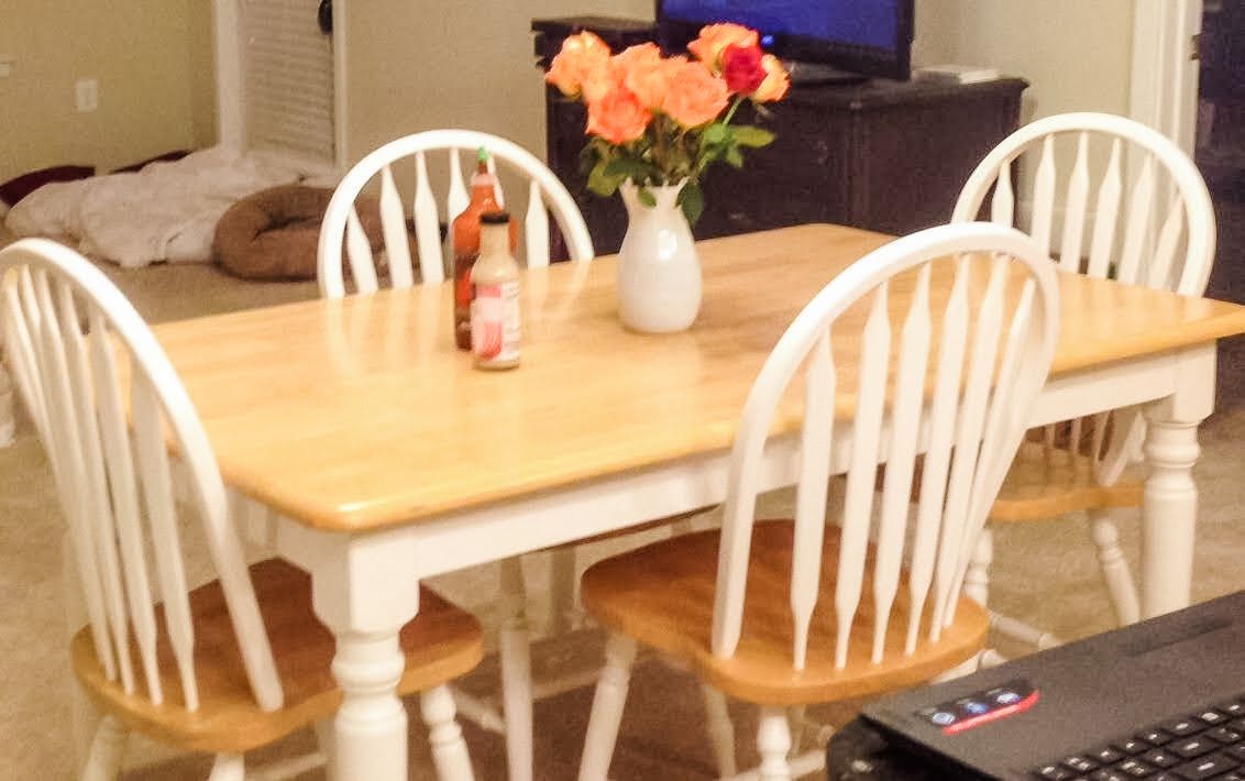 Kitchen Table Makeover