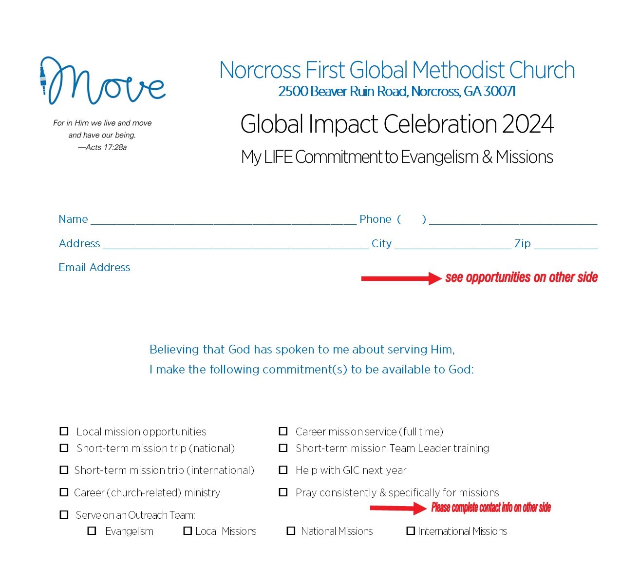 Norcross First Global Methodist Church Home: Faith, Worship, Community