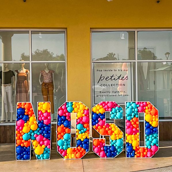 Balloon Mosaic | Tabitha's Balloon Bar | Orlando, FL