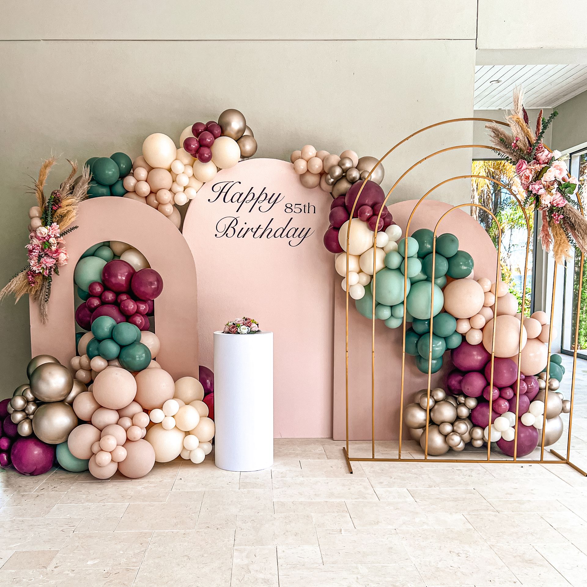 Chiara Walls With Balloons | Tabitha's Balloon Bar | Orlando, FL