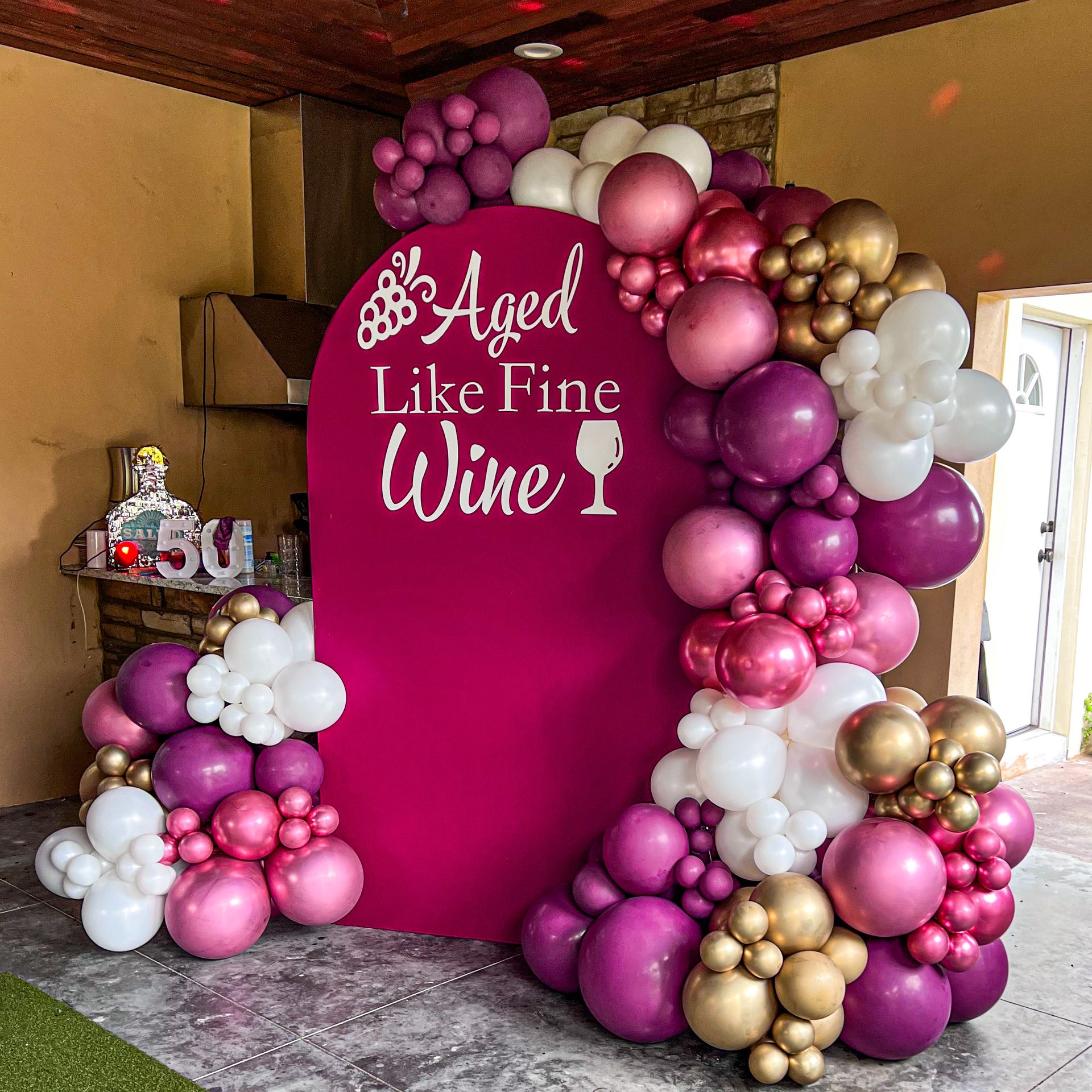 Chiara Walls With Balloons | Tabitha's Balloon Bar | Orlando, FL