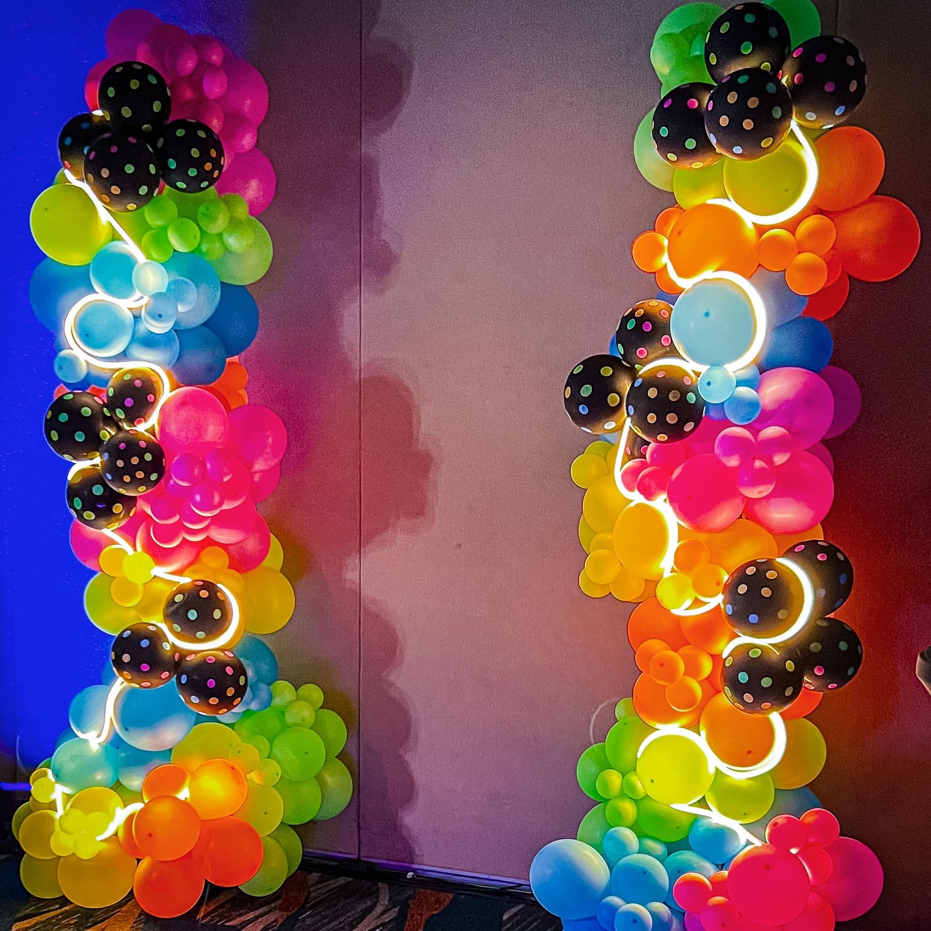 Balloon Columns | Tabitha's Balloon Bar | Orlando, FL