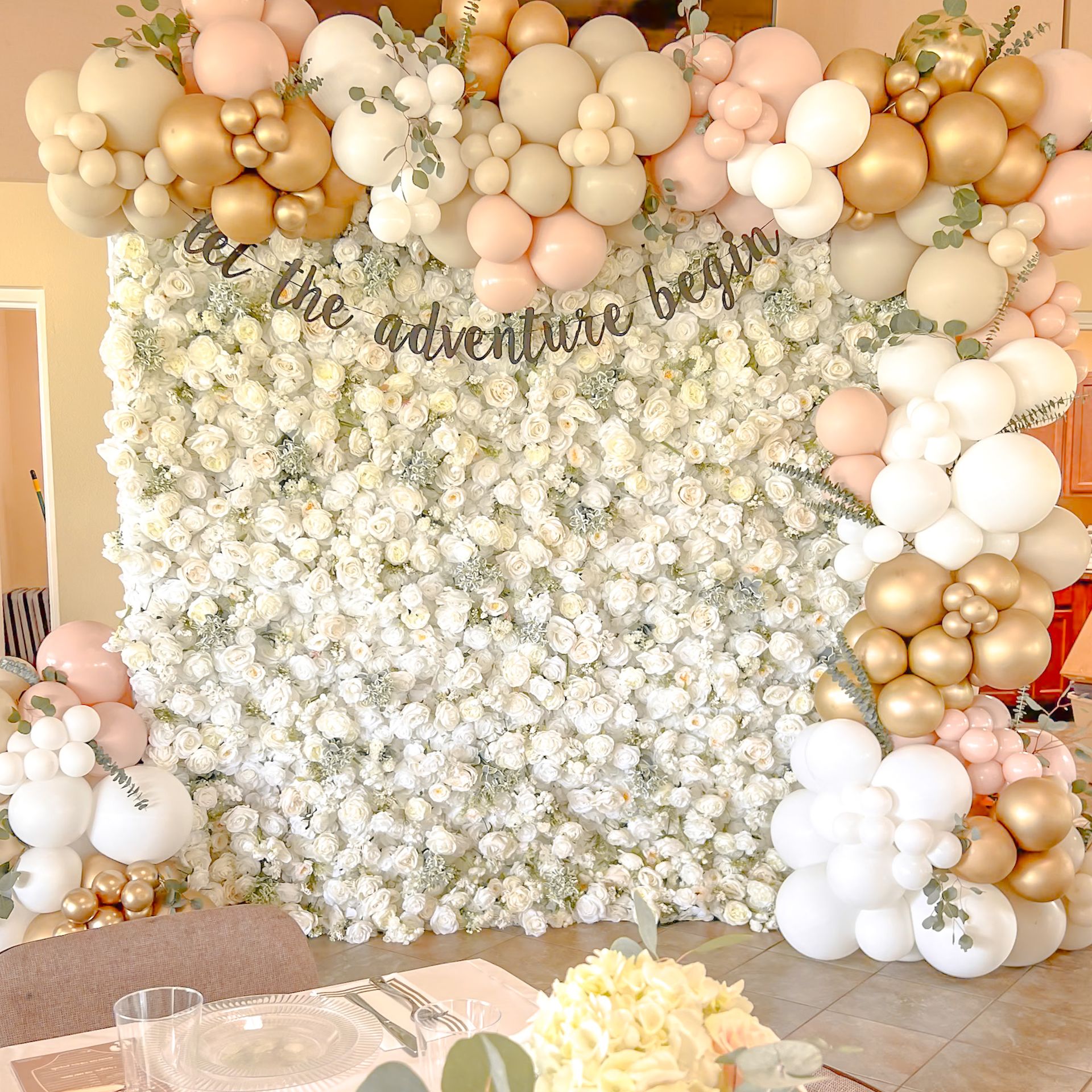 Flower Wall Rentals | Tabitha's Balloon Bar | Orlando, FL