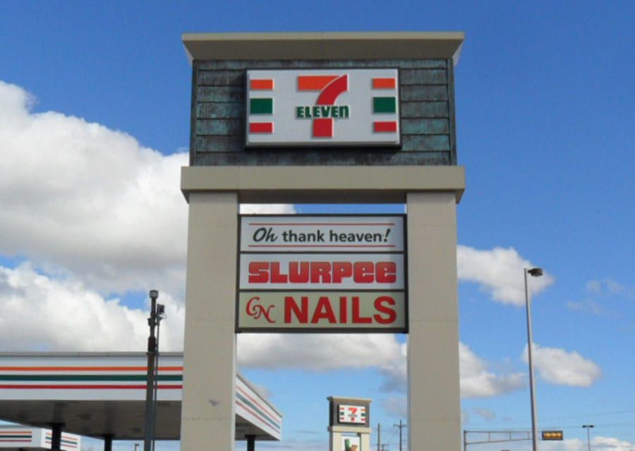 Custom Pylon Signs | High-Impact & Durable Signage Solutions | Lee Neon ...