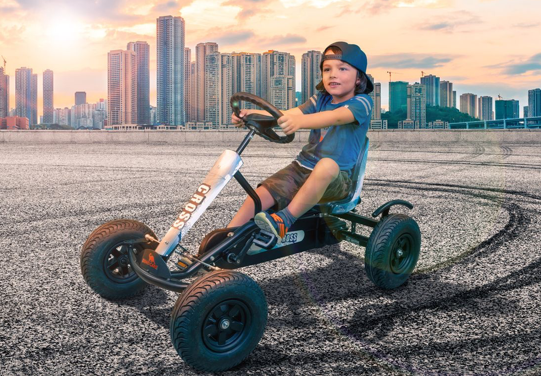 Dino-Cars go-karts for outdoor kids