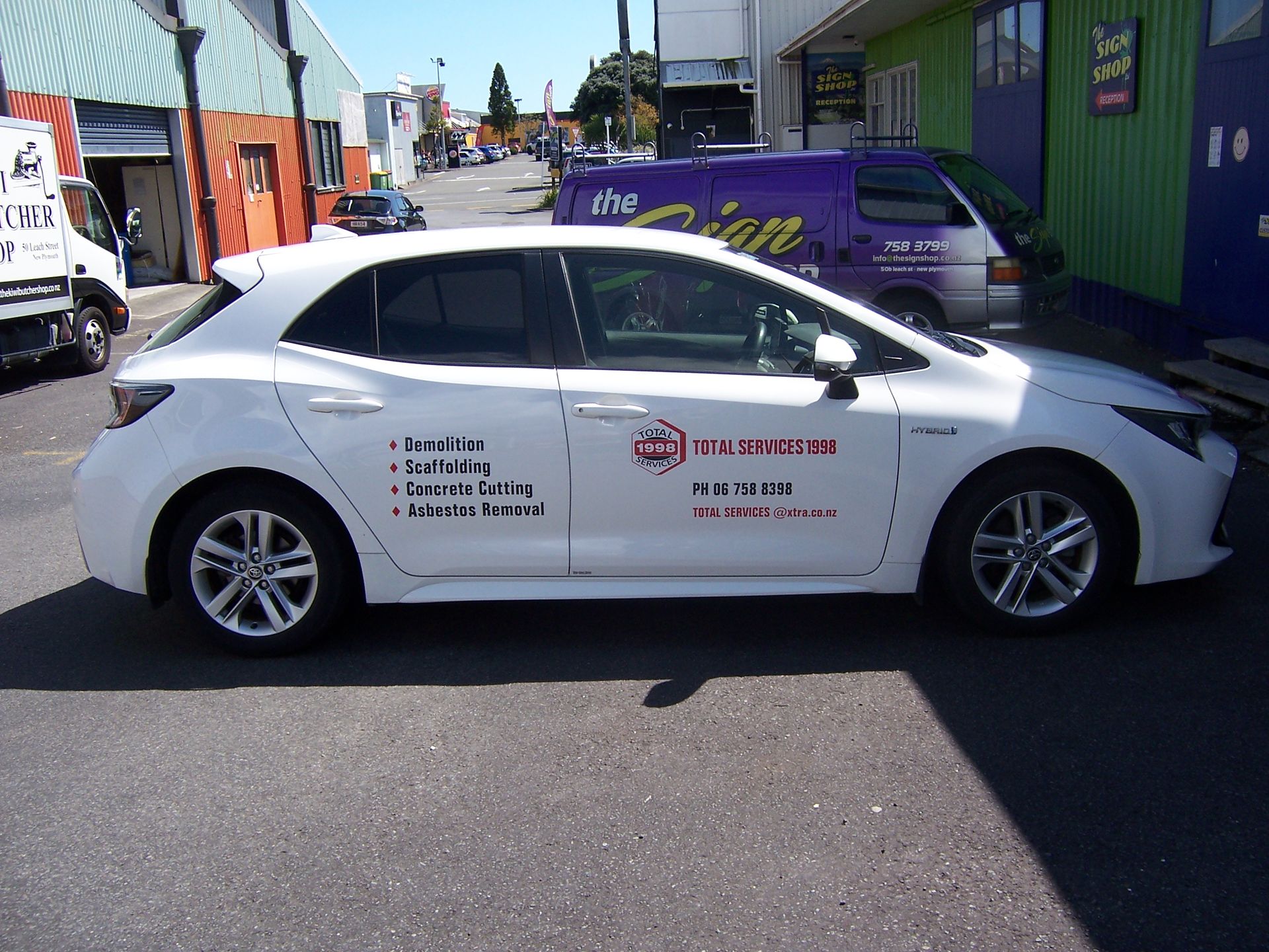The Sign Shop | Vehicle signage | Taranaki