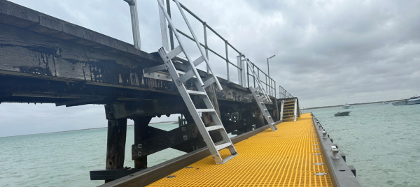 Historic Jetty Gets Modern Makeover Amid Timber Shortages