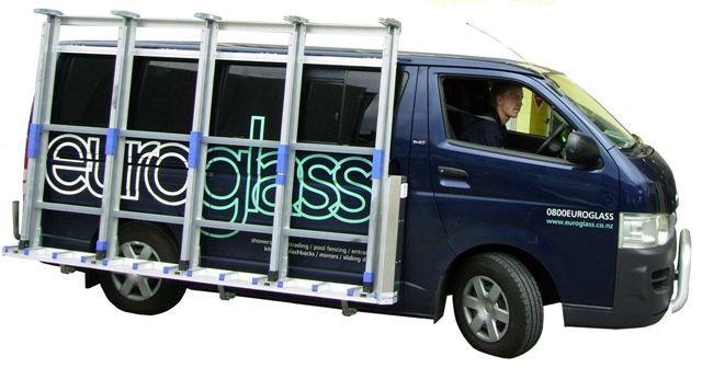 Glass Van External Rack Systems