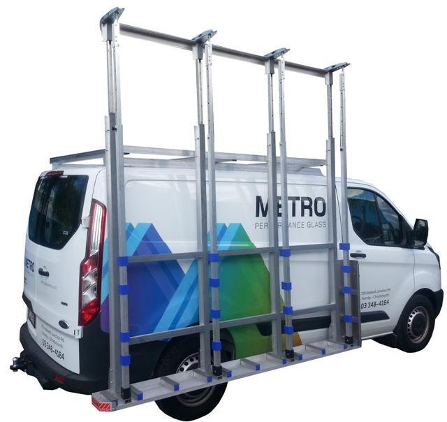 Glass Van External Rack Systems