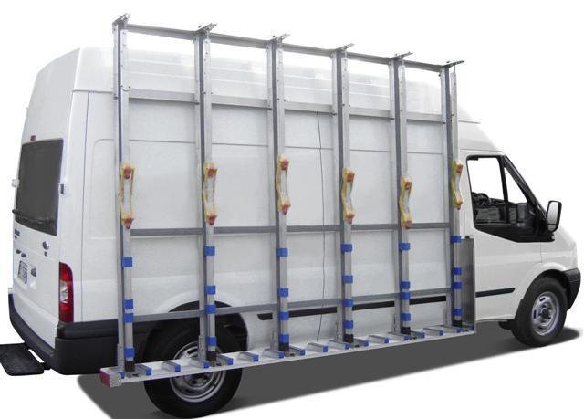 Glass Van External Rack Systems