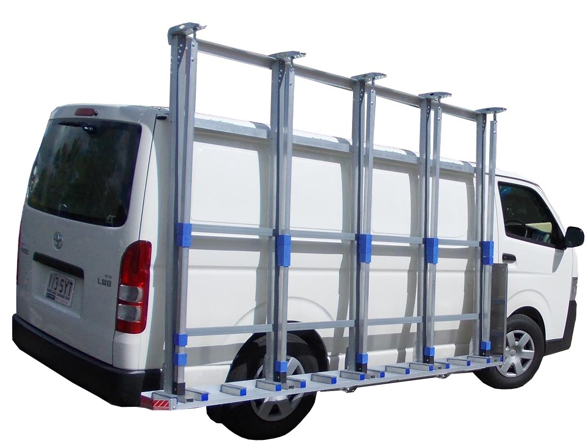 Glass Van External Rack Systems