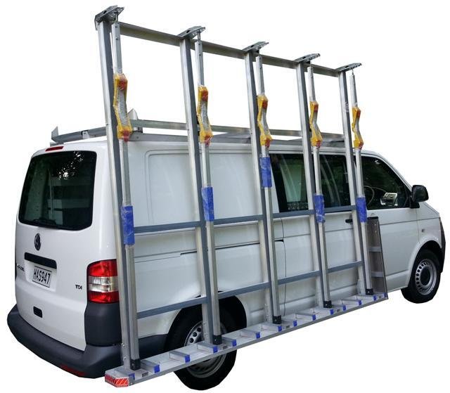 Glass Van External Rack Systems
