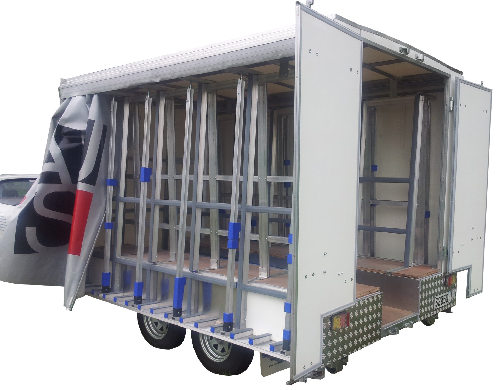 The Glass Racking Company NZ Glass Trailers