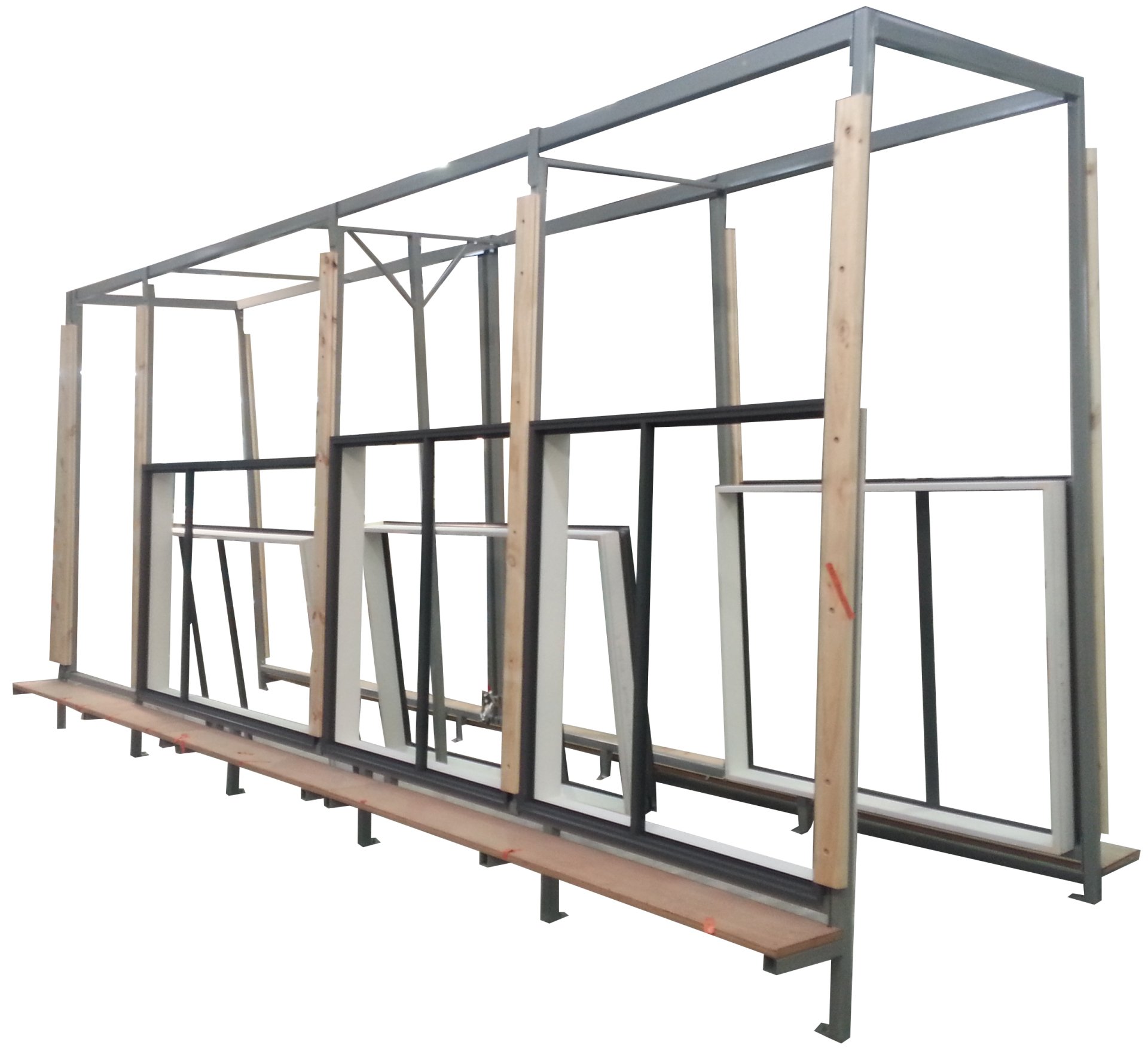 The Glass Racking Company New Zealand, assembly and glazing rigs