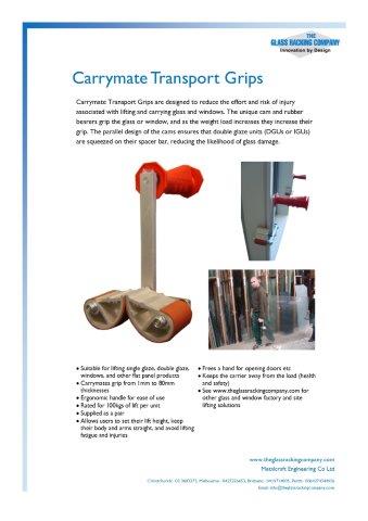The Glass Racking Company NZ Carrymate Grips