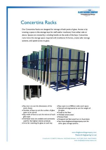 The Glass Racking Company New Zealand, Flat Glass Storage