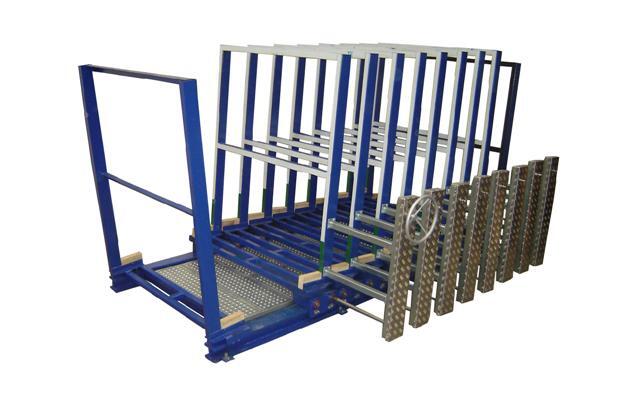 The Glass Racking Company New Zealand, Flat Glass Storage