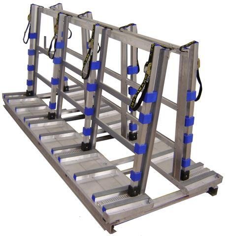 The Glass Racking Company NZ - Glass Transport Solutions, A-frame racks
