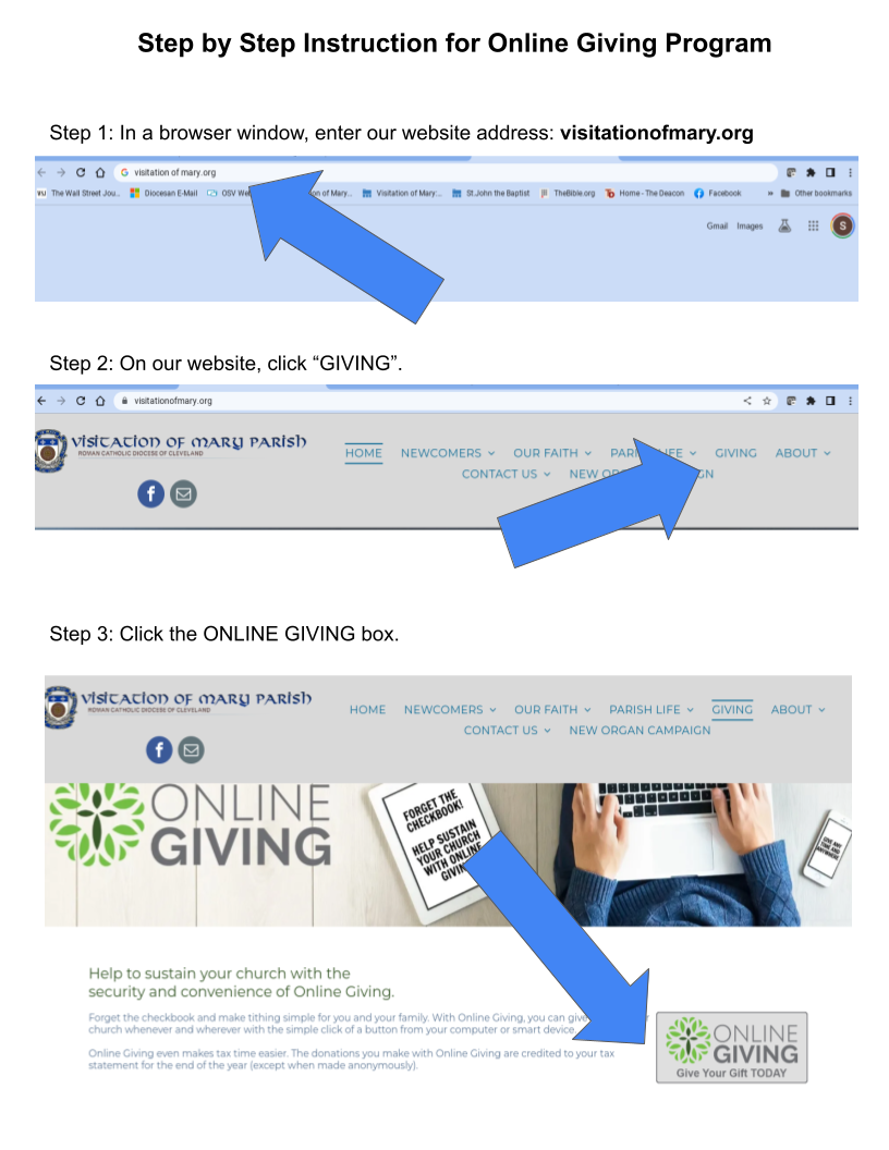 Step by Step Instruction