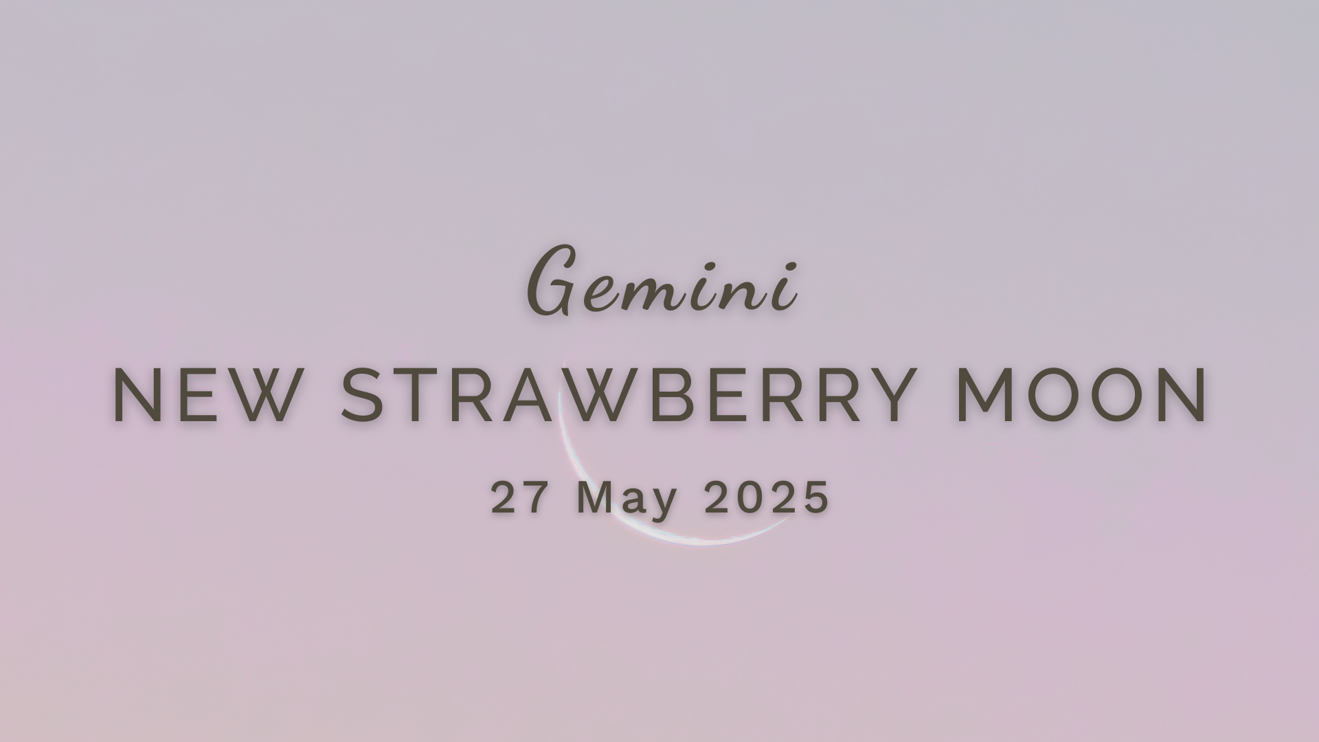 A poem about the New Strawberry Moon at the onset of Summer
