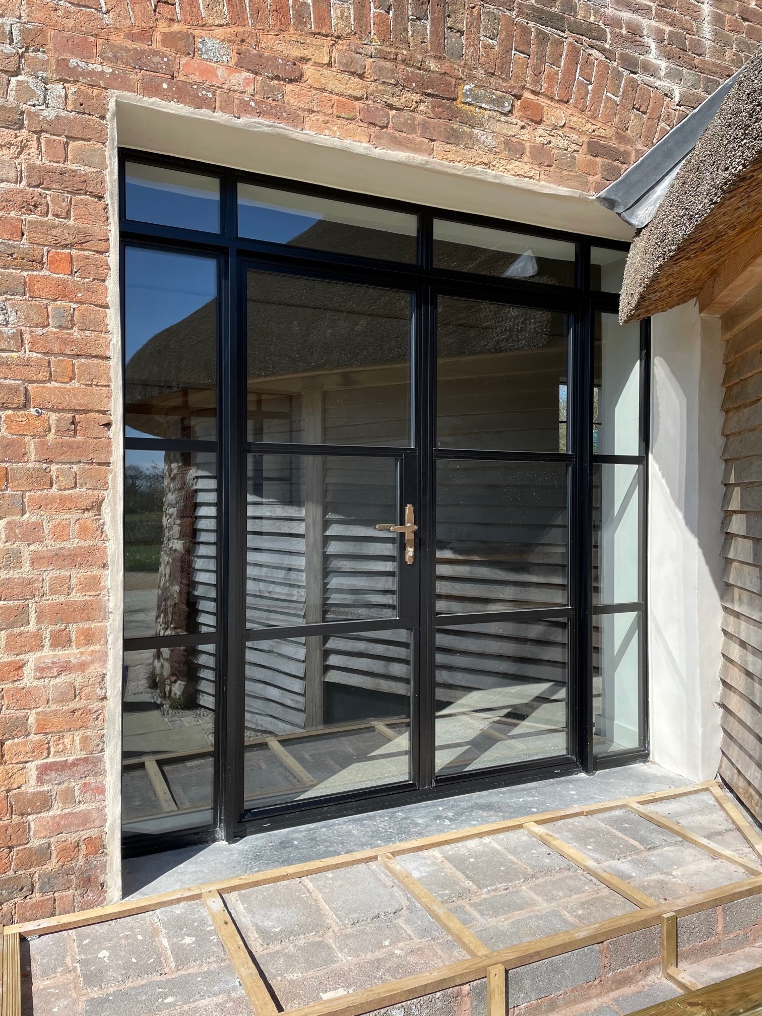 Heritage Aluminium doors supplied and installed throughout Devon