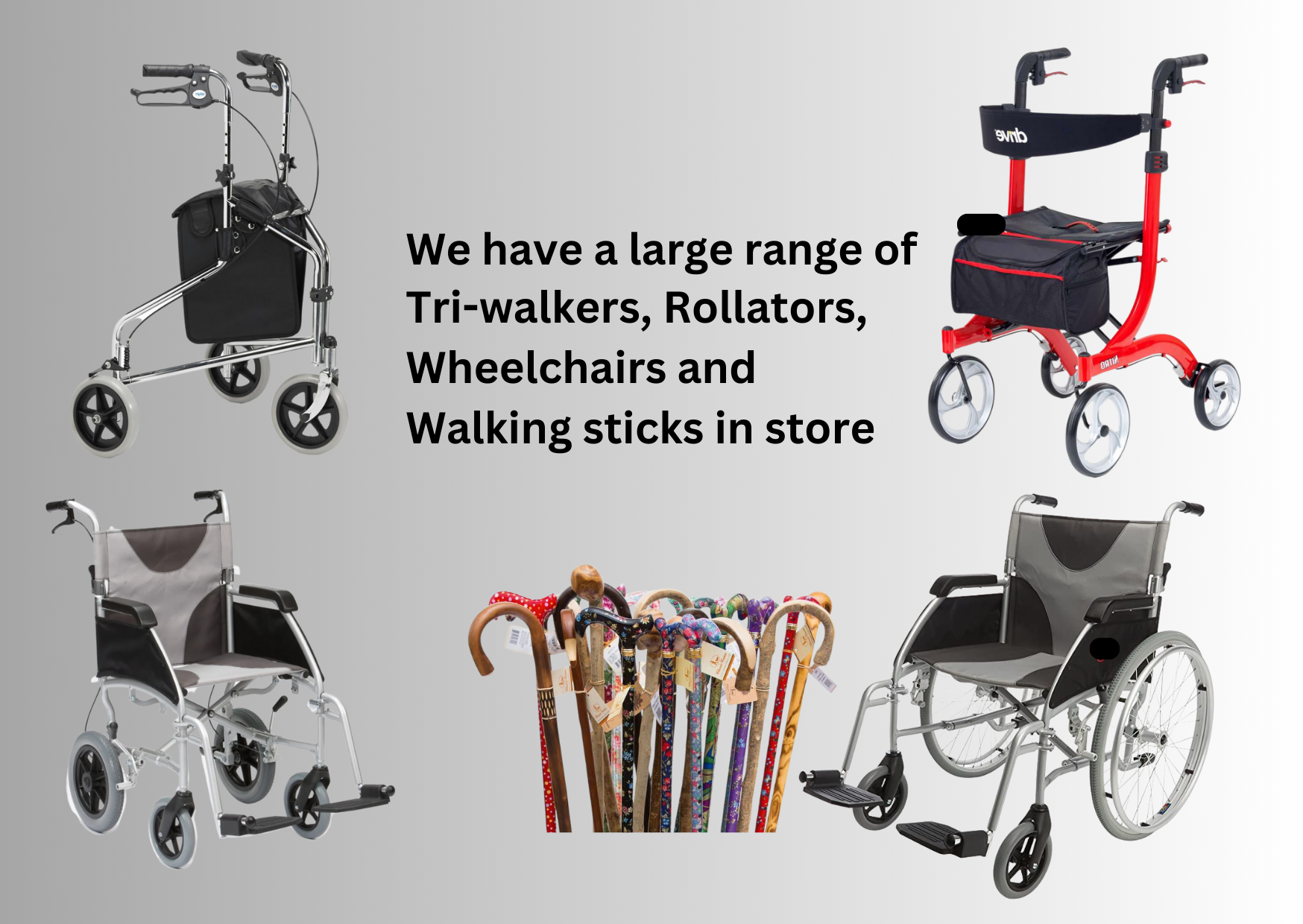 Chairs Sofas, Rise & Recliner chairs, Mobility scooters