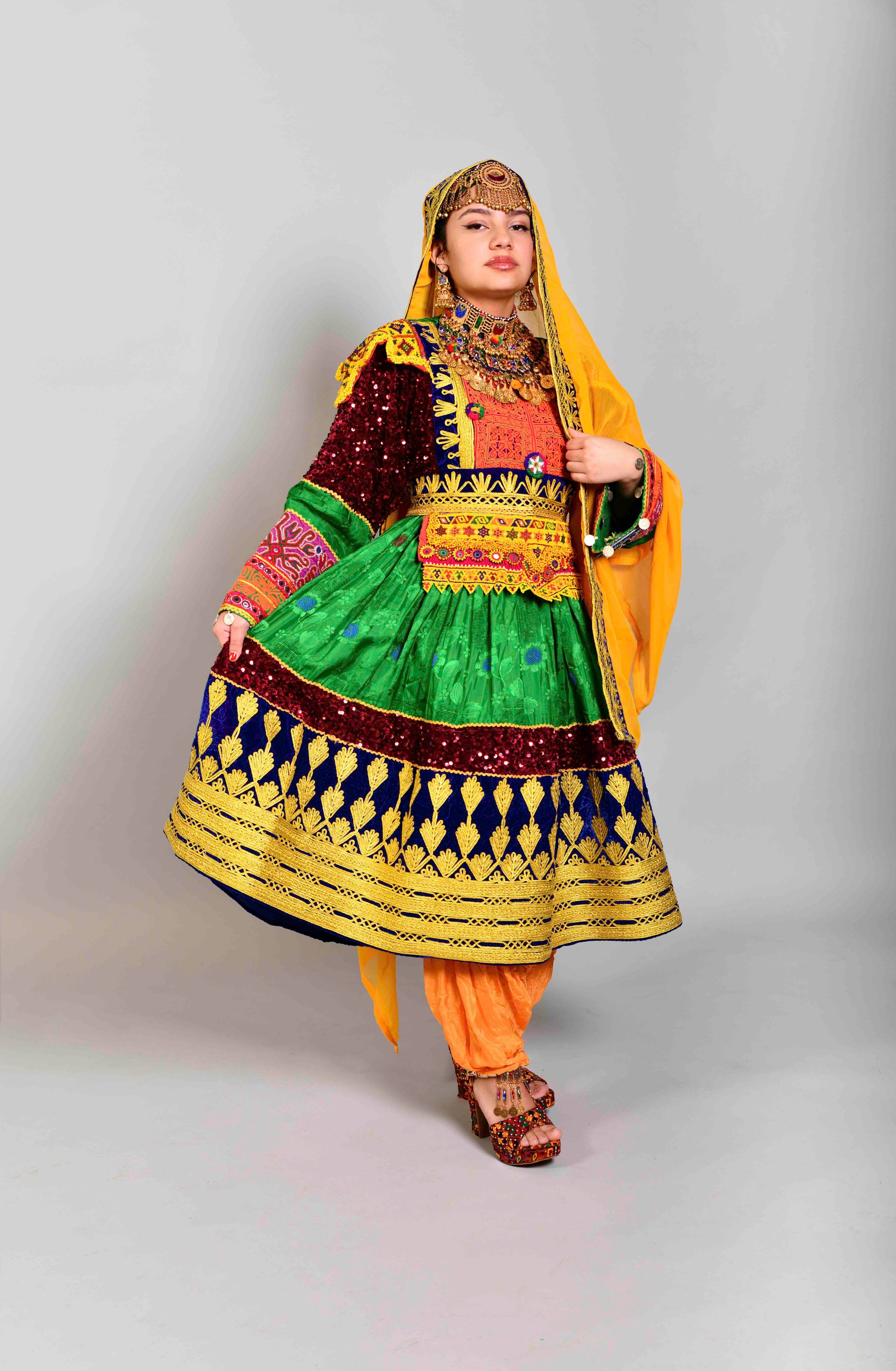 Traditional Afghan Dresses | Maro Boutique | CA