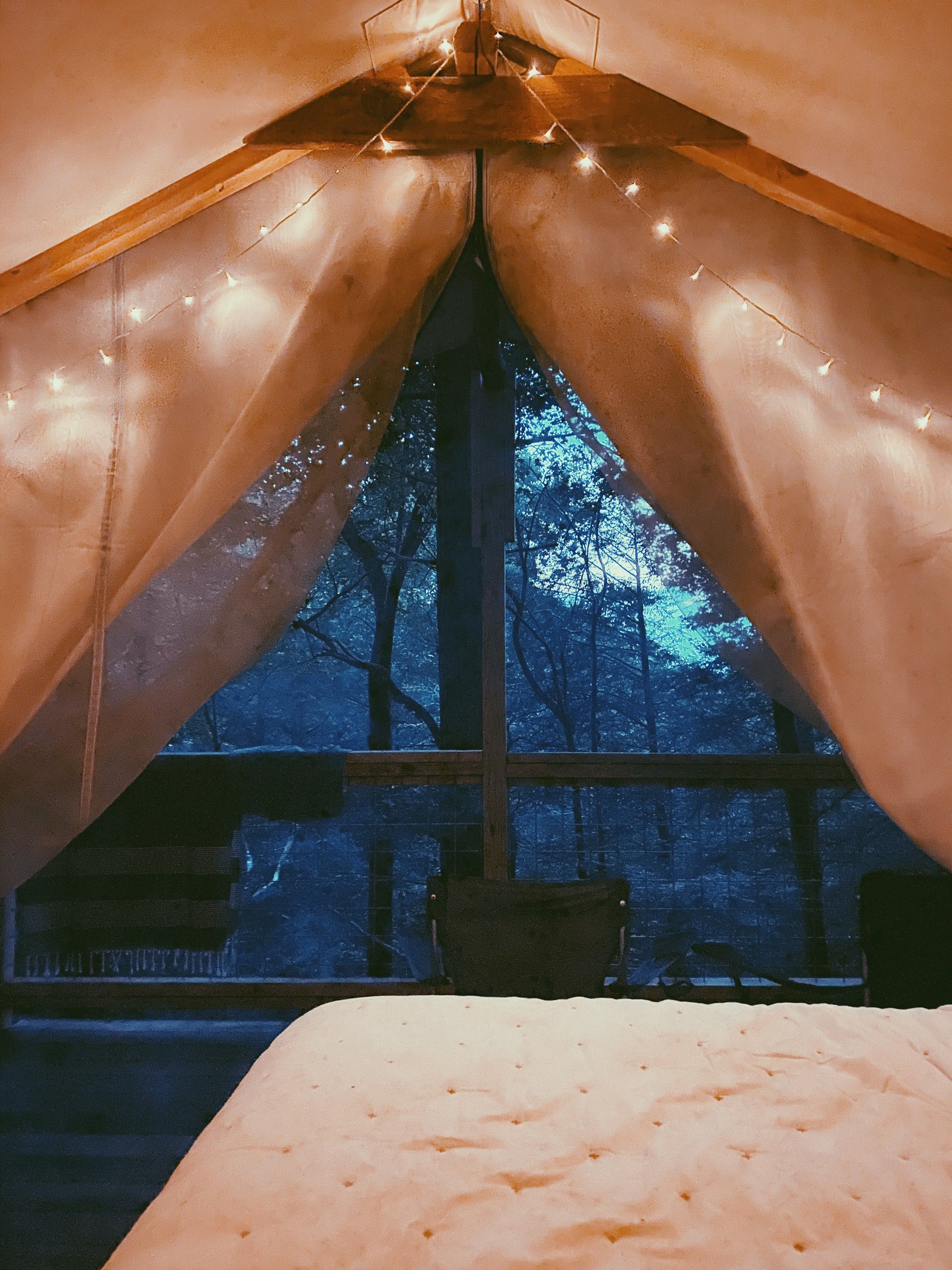 Top-O-The-Falls Glamper | The Falls at Sewanee Creek