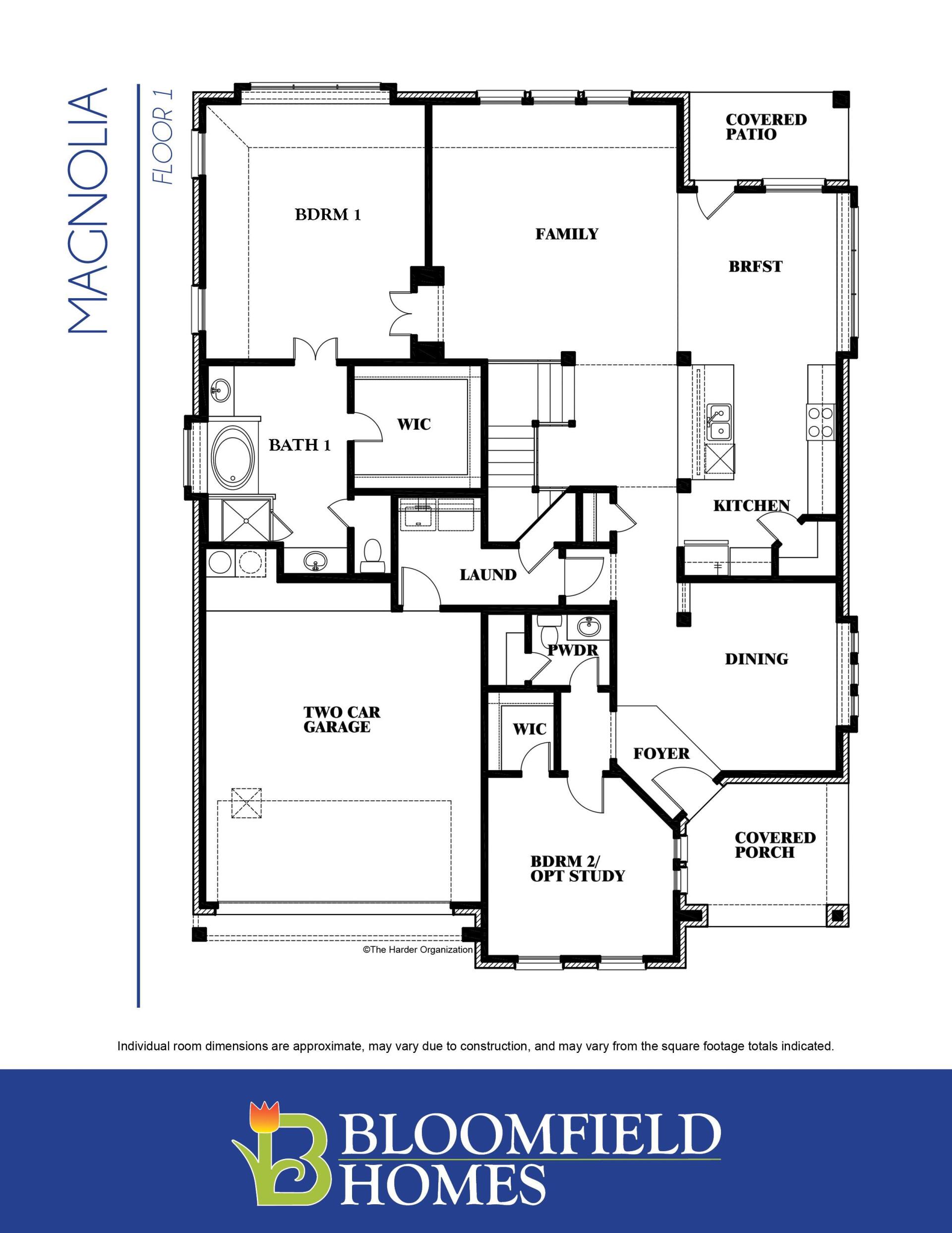 Interactive Floor Plan | Home Builder in DFW | Bloomfield Homes