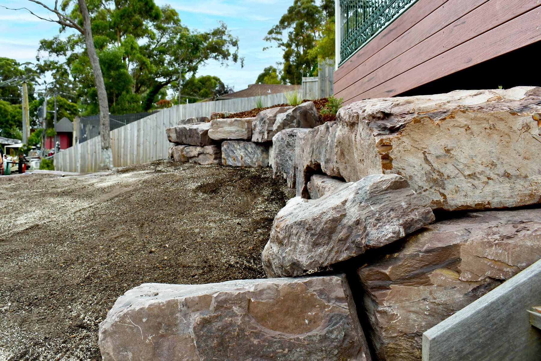 Mt Helen - Full Yard Installation
