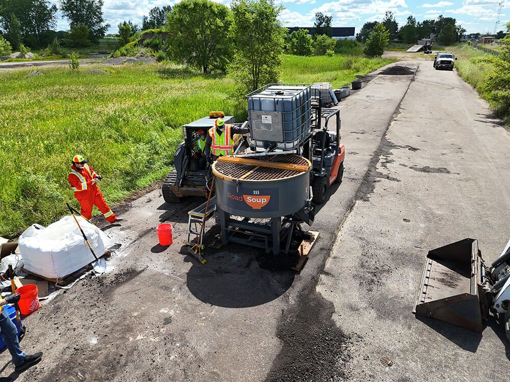 Cold-Mixed Asphalt Paving