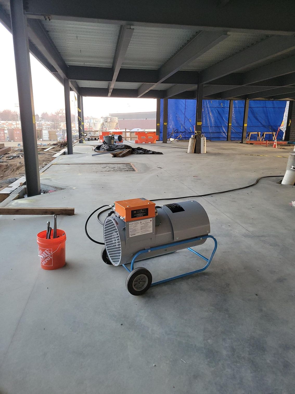 Temporary Heat on Construction Sites