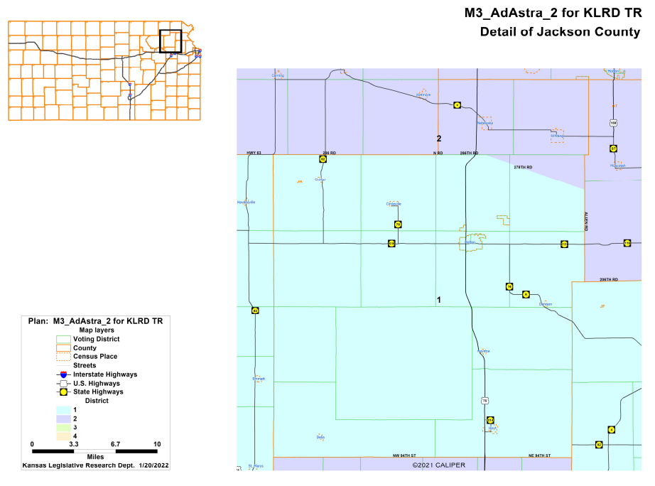 Kansas Congressional Map | Kansas Information Network