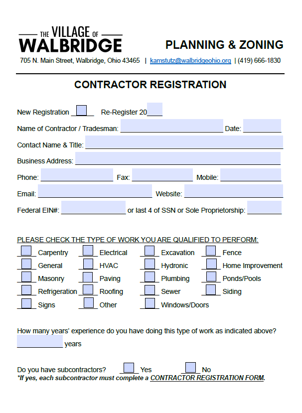 Village of Walbridge, Ohio