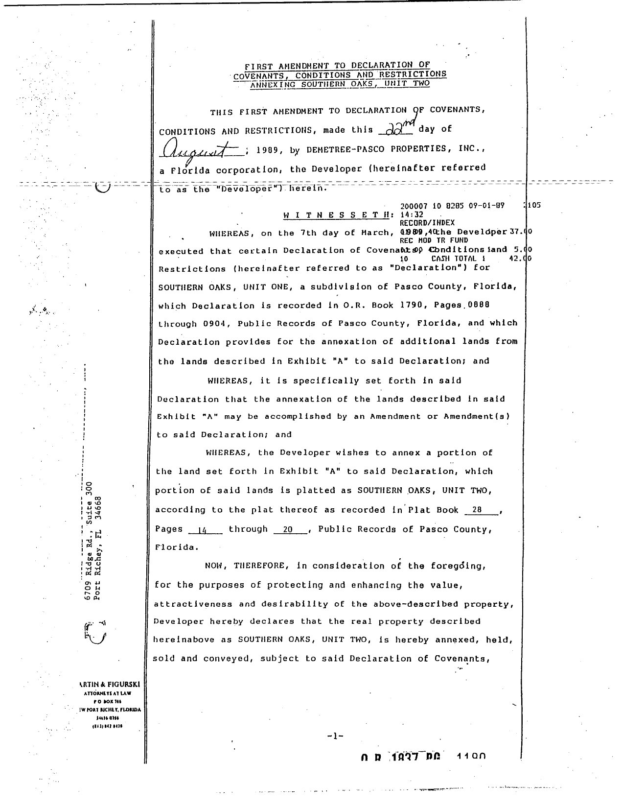 Documents & Forms | Southern Oaks HOA