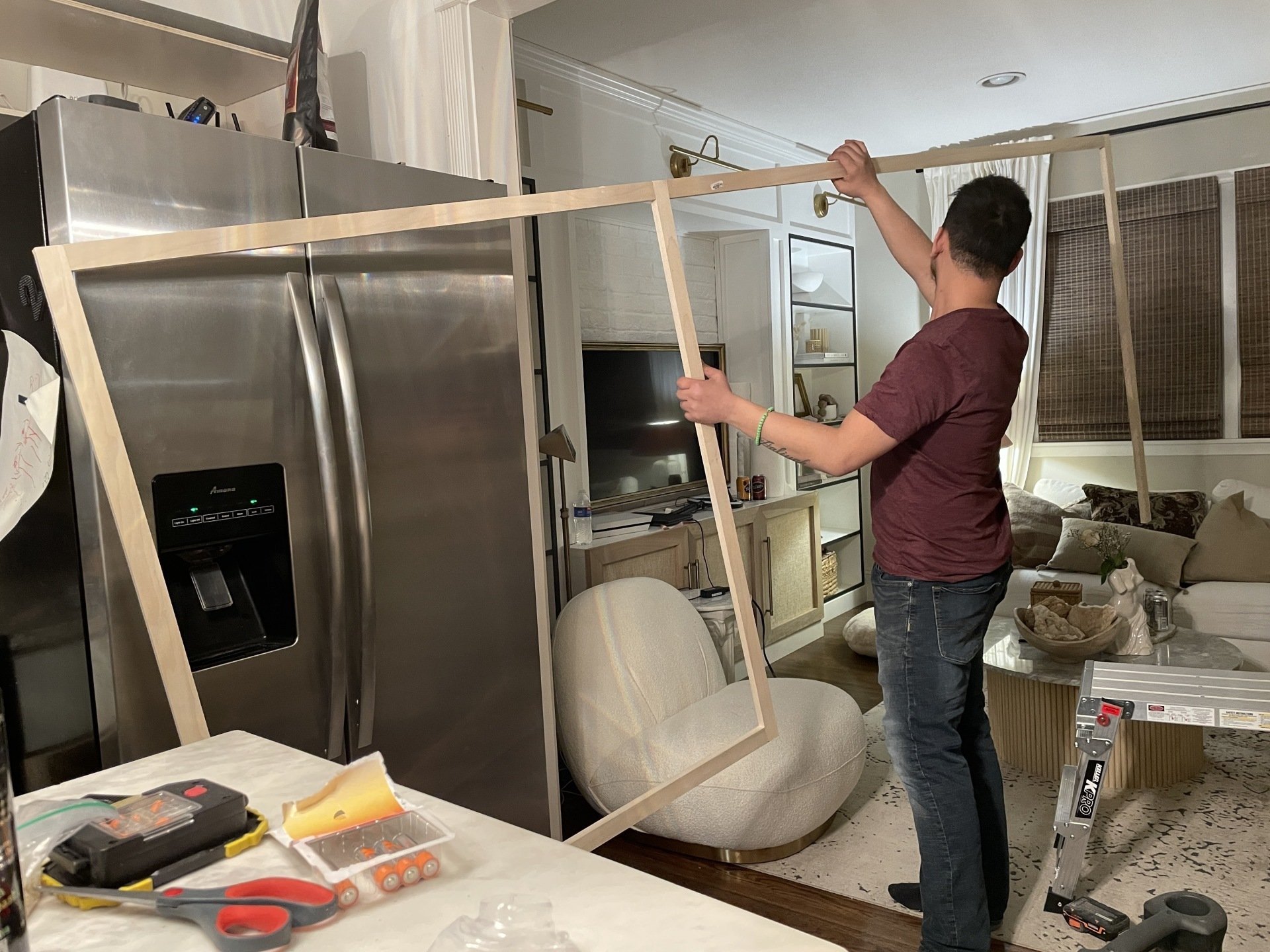 A D.I.Y. KITCHEN MADE FROM SCRATCH